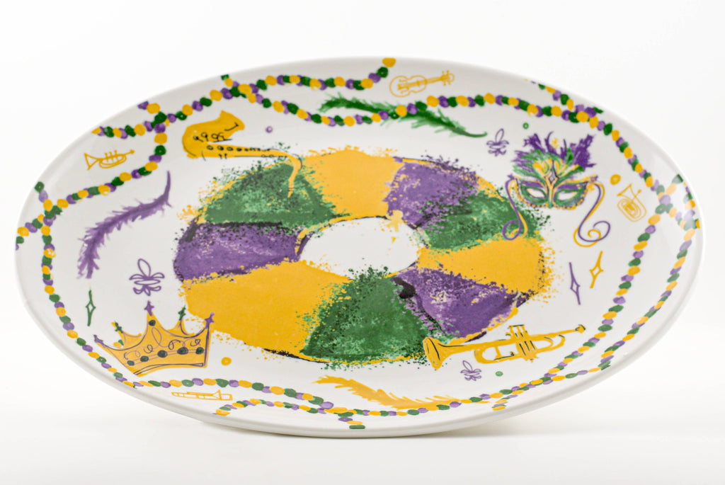 King Cake Platter – Birdwell's