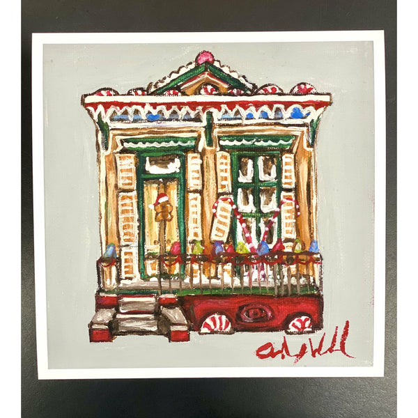 Ashley Wachal "Gingerbread Shotgun" Print – Birdwell's