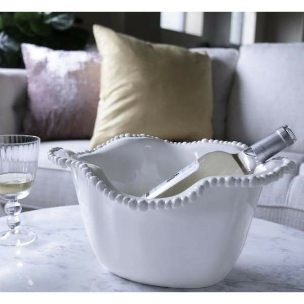 Beaded Melamine Ice Bucket – Birdwell's